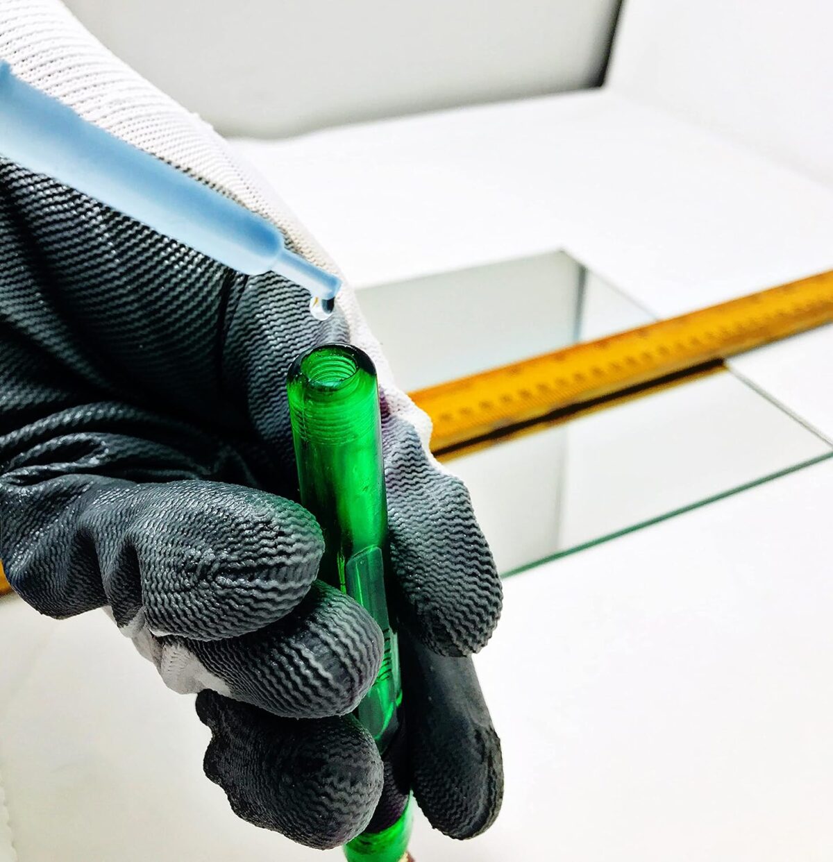 Borit Glass Cutter YGD-3 with Rubber Grip- Oil Feed Type (Green ...
