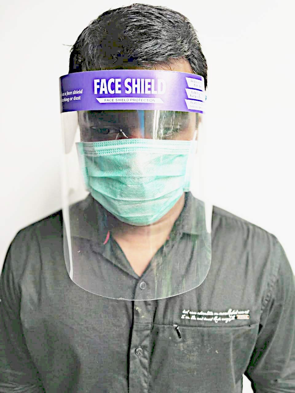 Face Shields Safety Mask Polypropylene(PP) Neutral Color|Face Shields ...